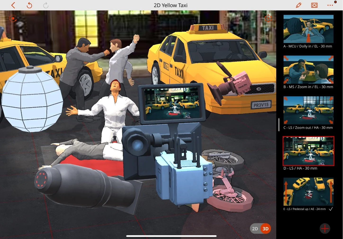 Previs Pro - Storyboard Software for iPhone, iPad, & Mac