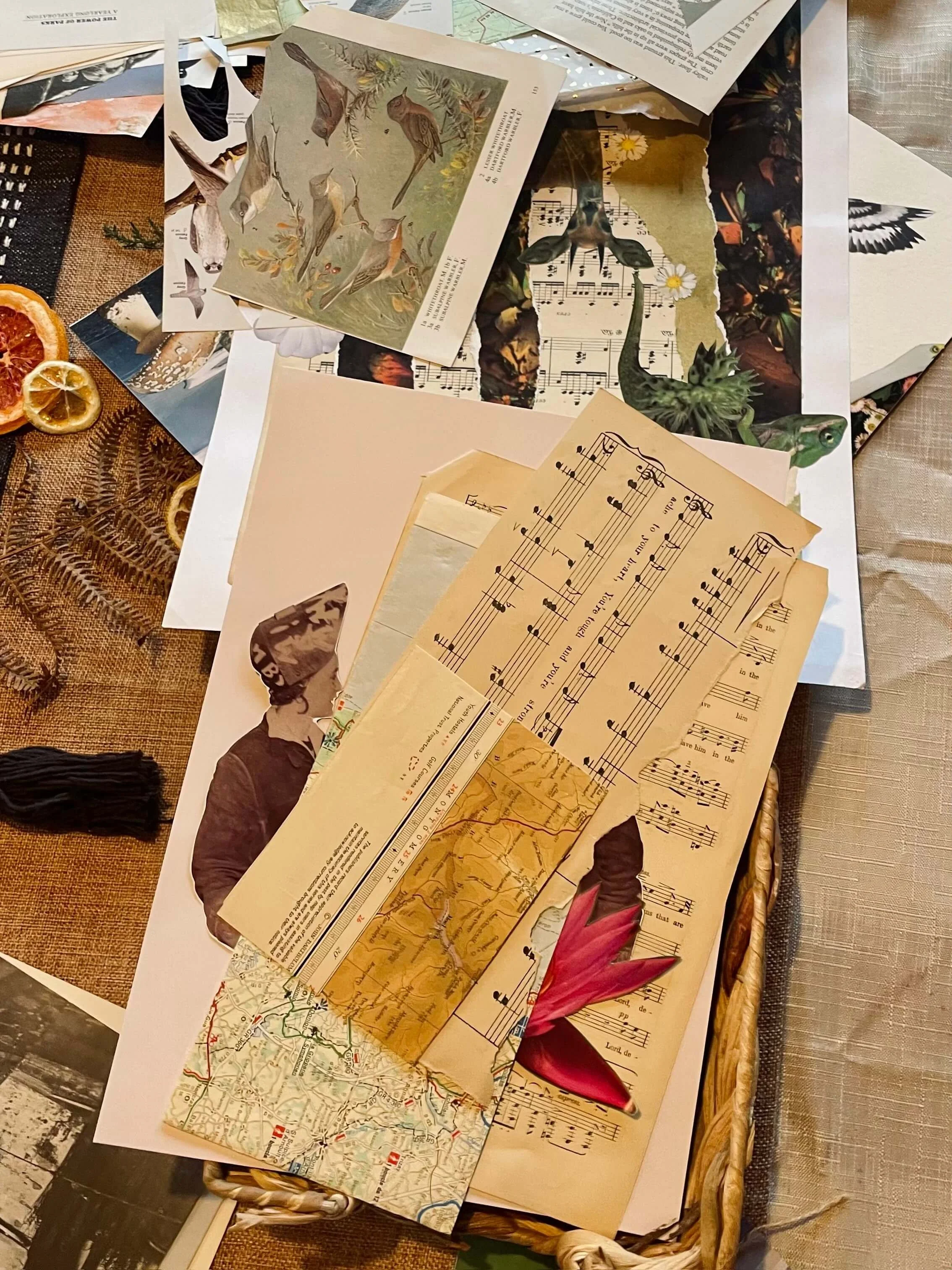 Collage Art Experience — Di Ford