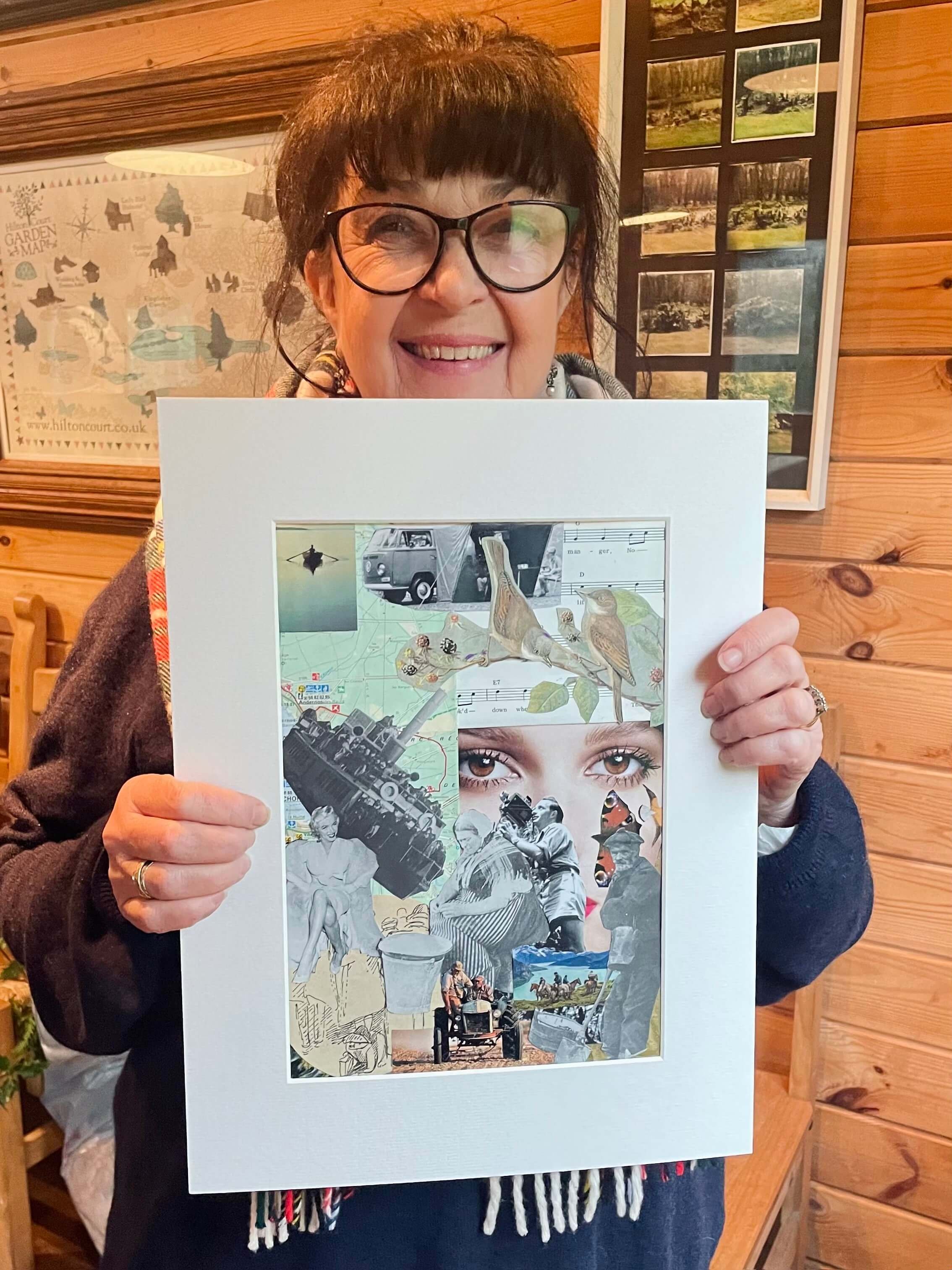 Collage Art Experience — Di Ford
