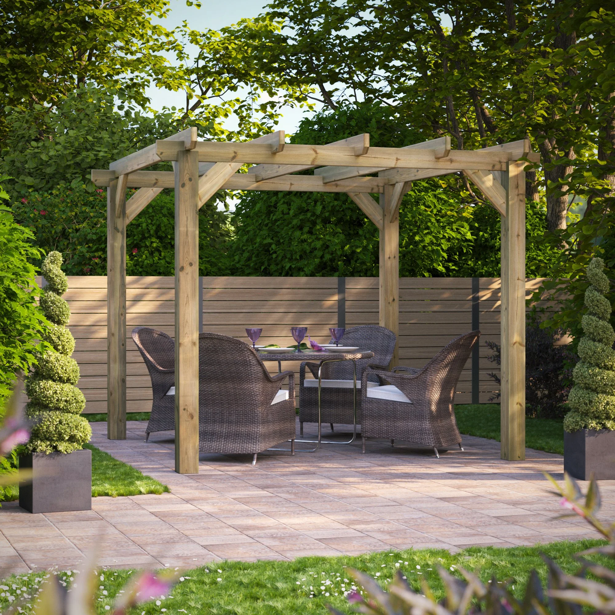 Pergolas - Pressure treated