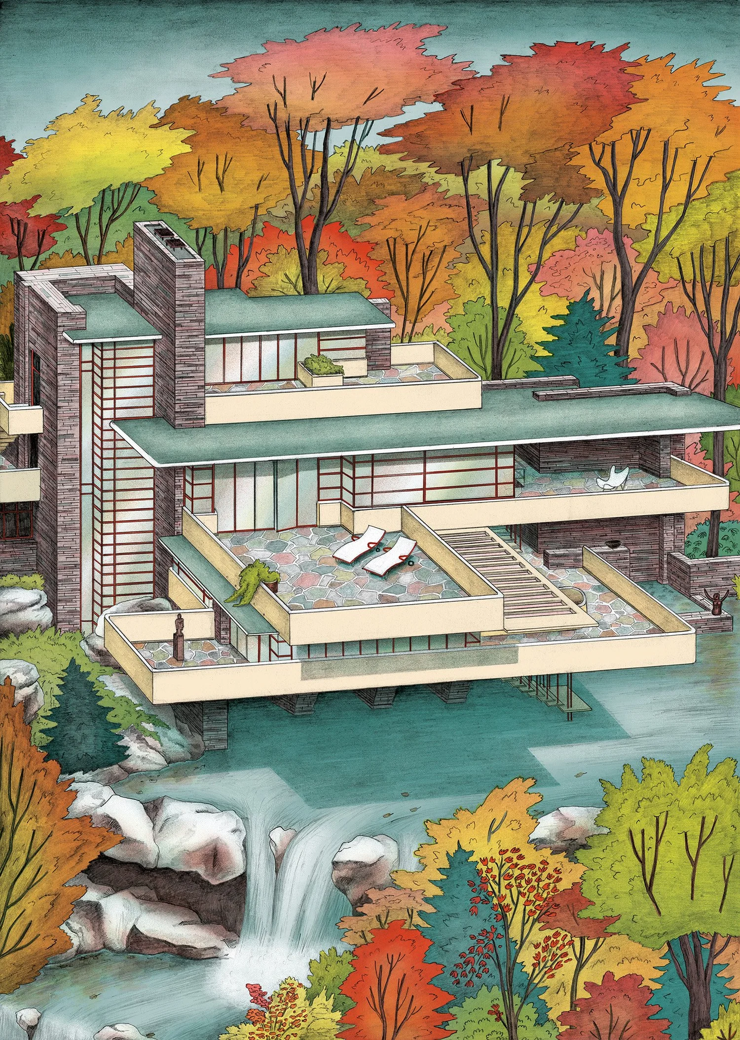 Architecture and Interior Illustration — Josephin Ritschel