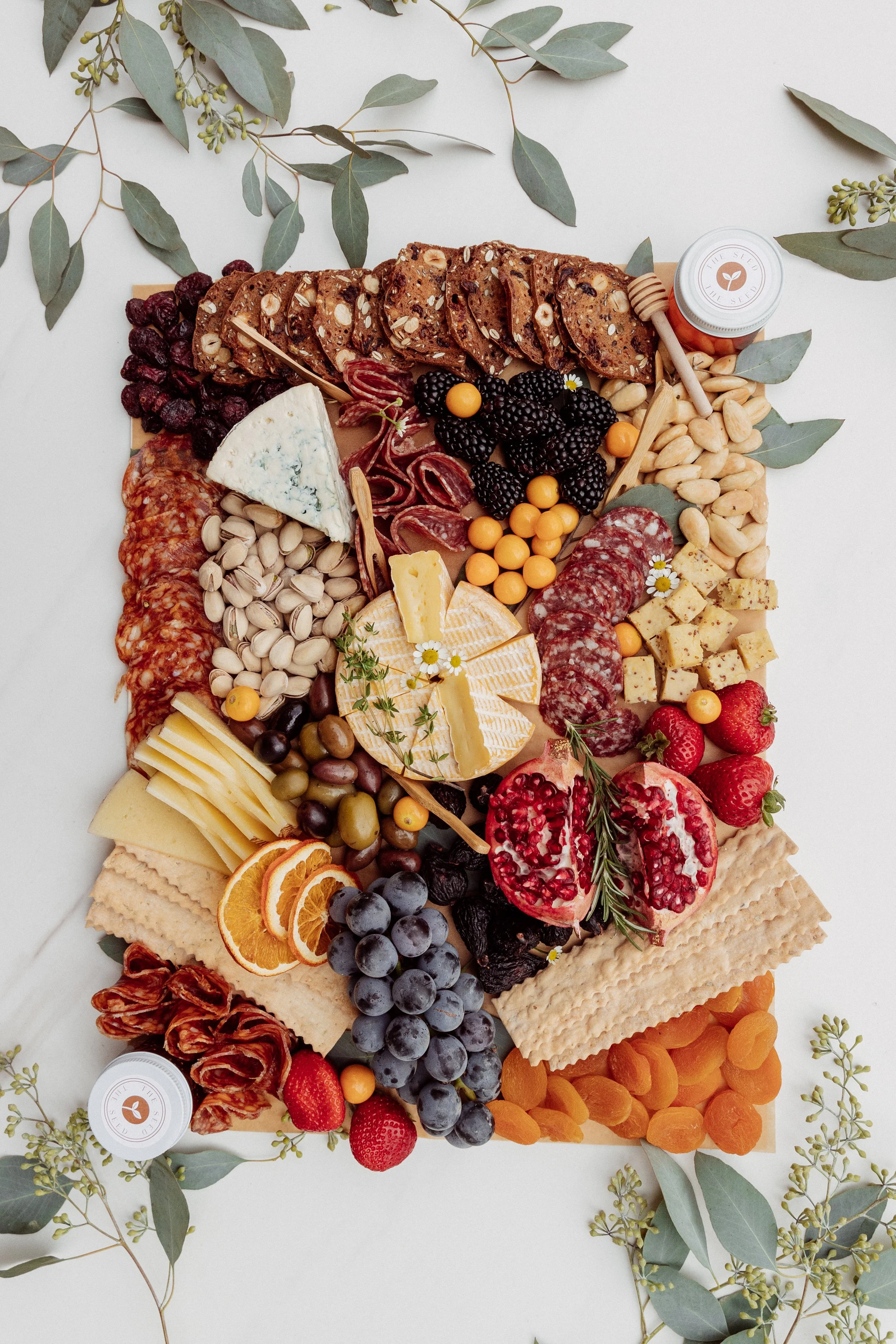 Mediterranean Mezze Board — THE SEED