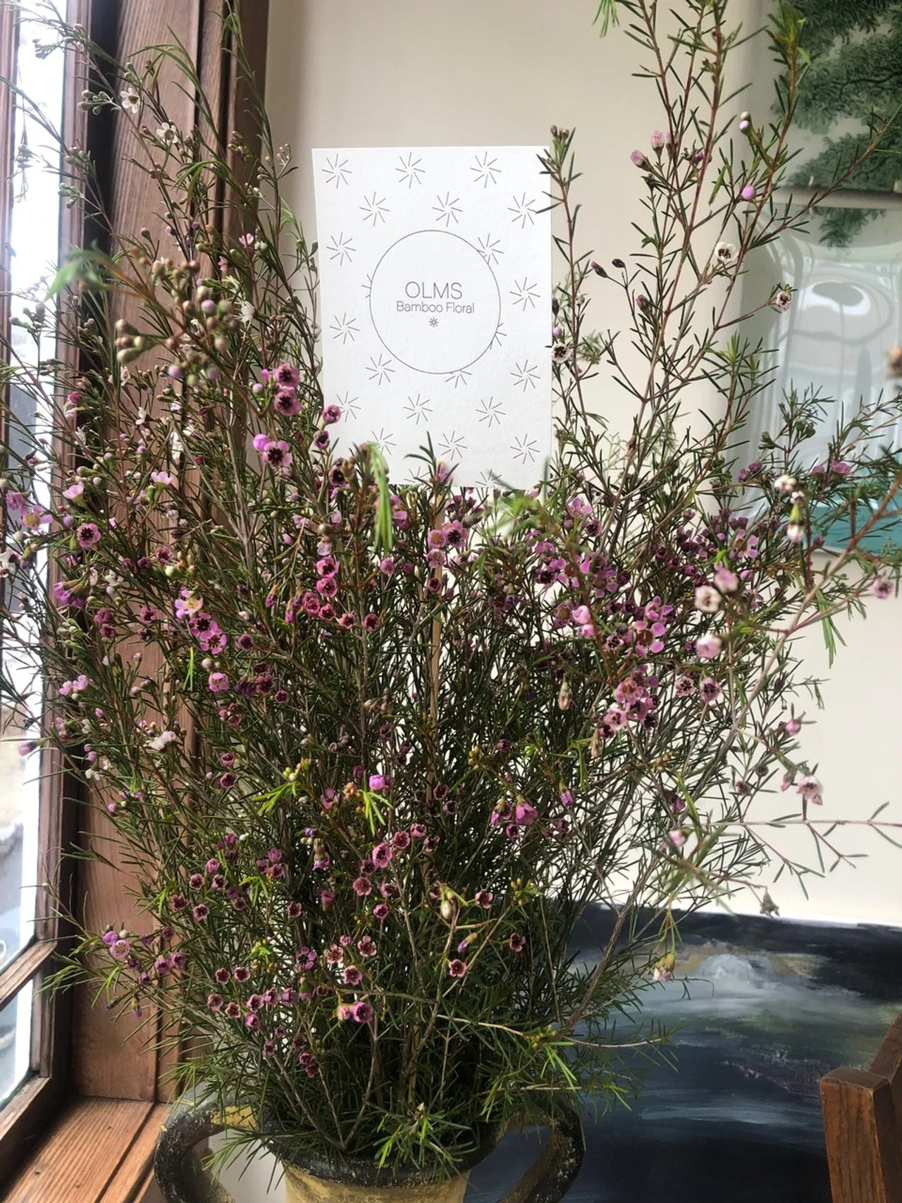 In The Field | Flower Bouquet Sticks & Card Holders - OLMS Bamboo ...