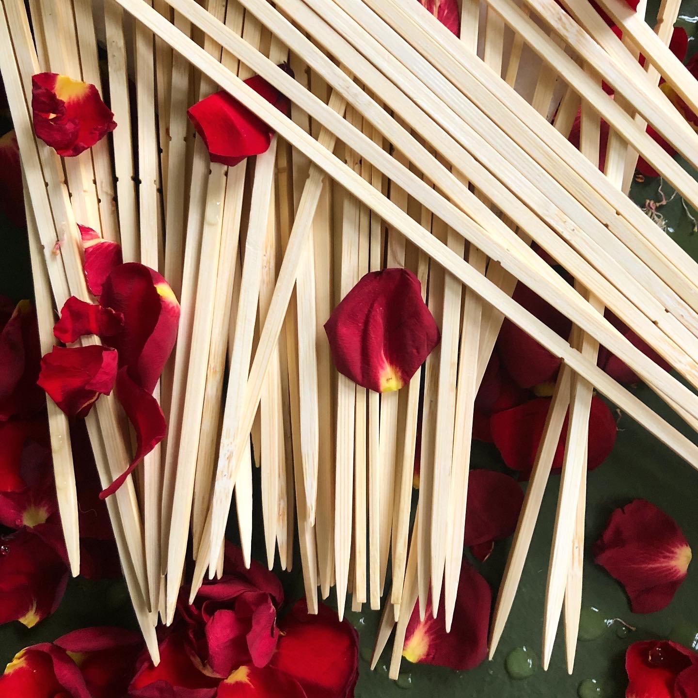 The Details | Flower Picks & Floral Cardette Card Holders - OLMS Bamboo ...