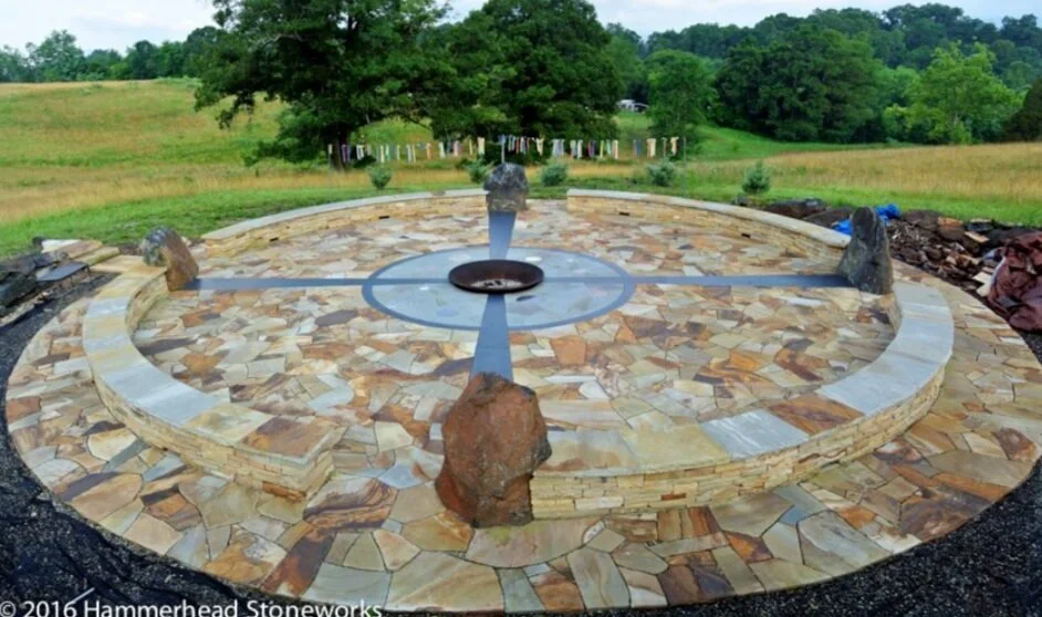 Sacred Circle Fire Ring — Hammerhead Stoneworks