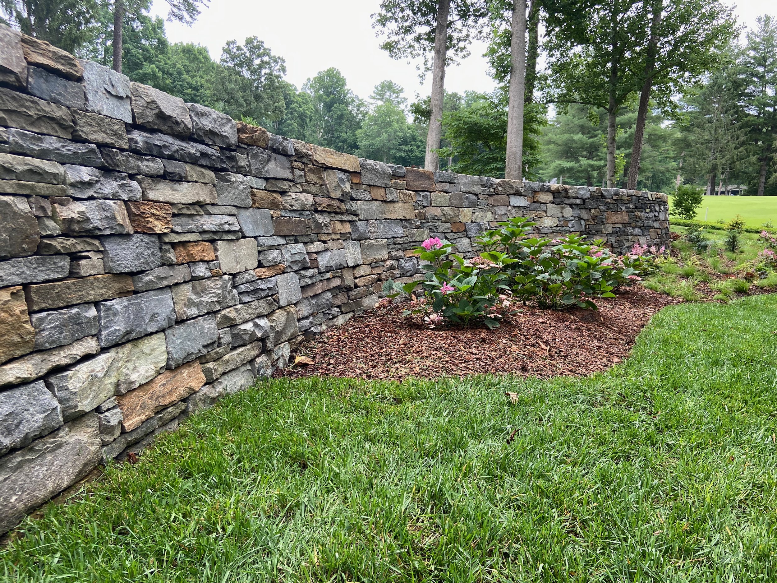 Custom Stone Walls & Wall Stonework in Buncombe County, NC