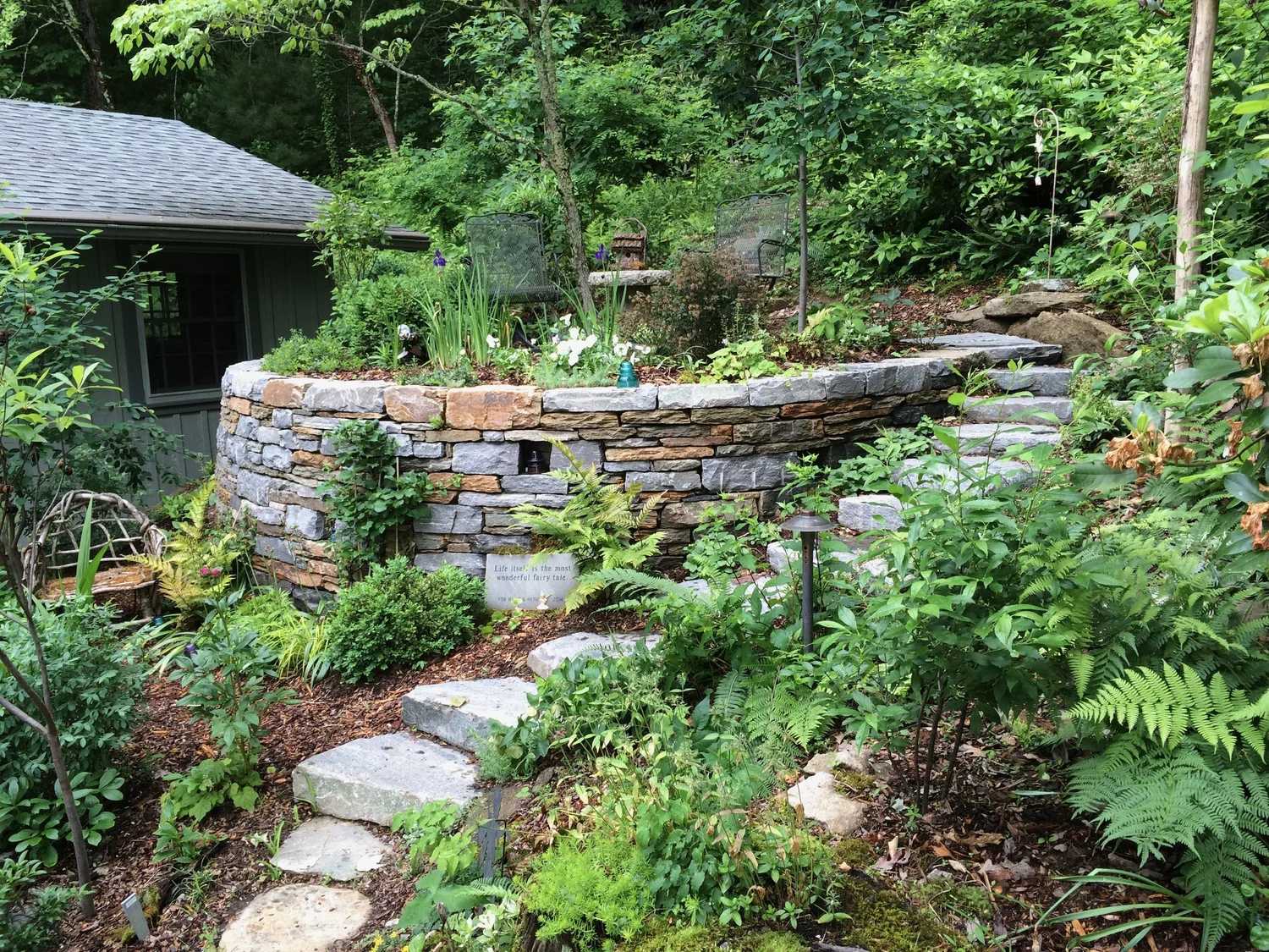 Custom Stone Walls & Wall Stonework in Buncombe County, NC