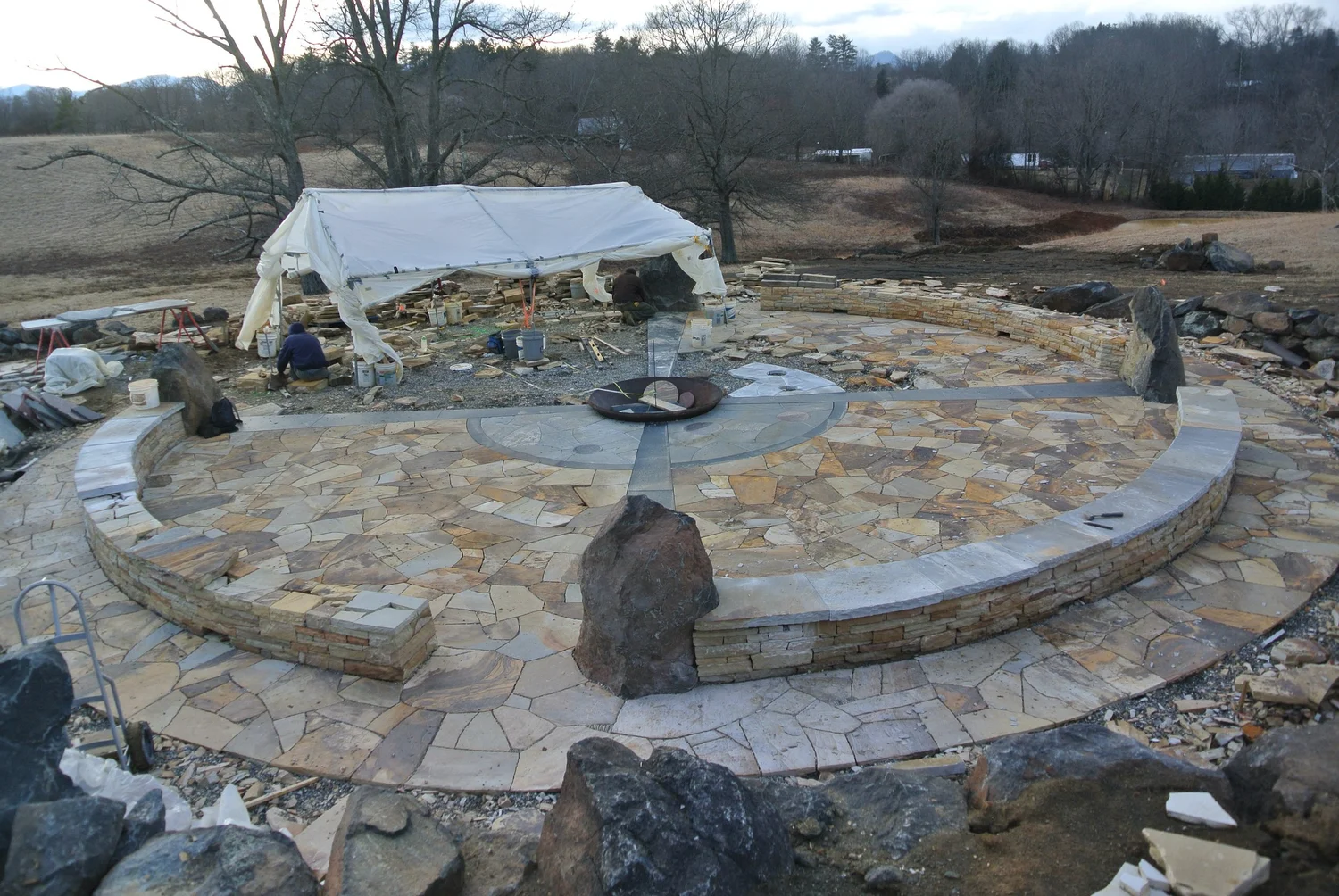 Sacred Circle Fire Ring