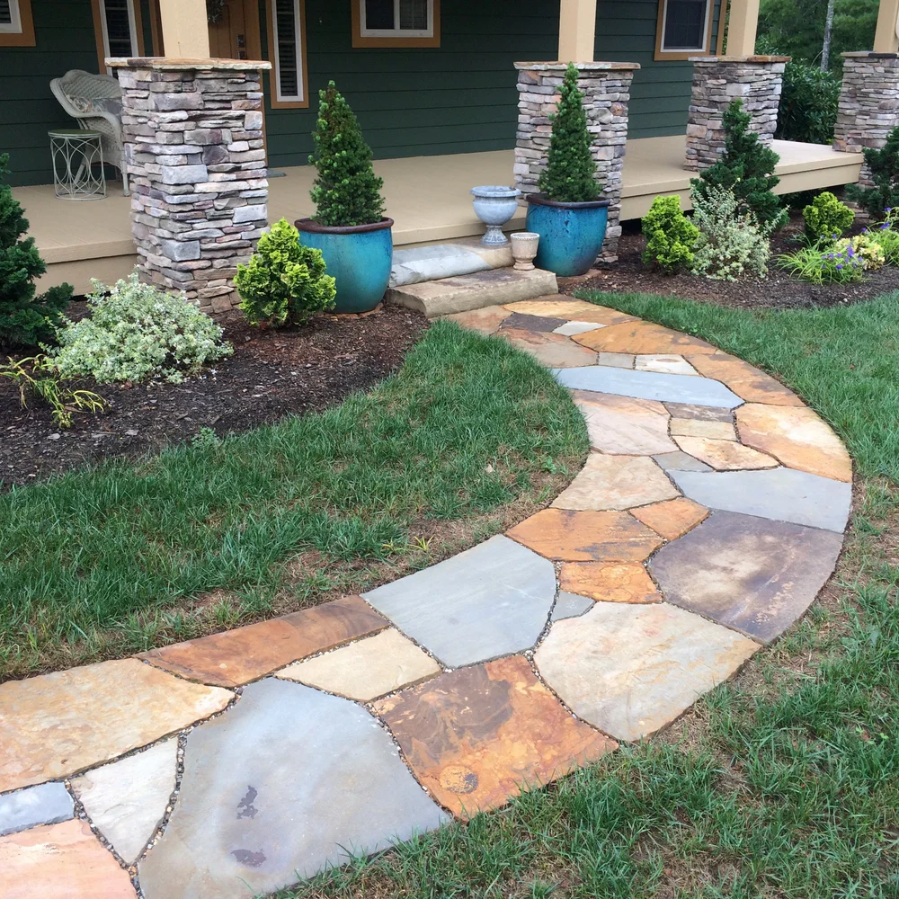 Custom Stone & Stonework Pathways in Charlotte, NC | Hammerhead ...