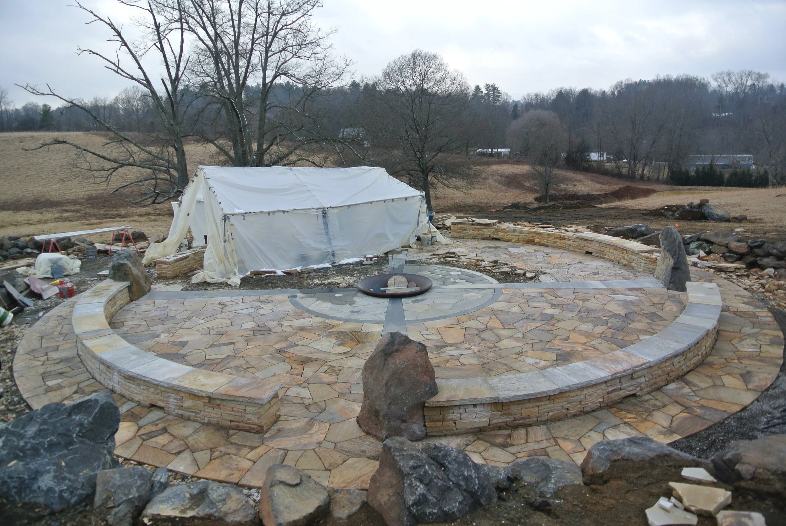 Sacred Circle Fire Ring