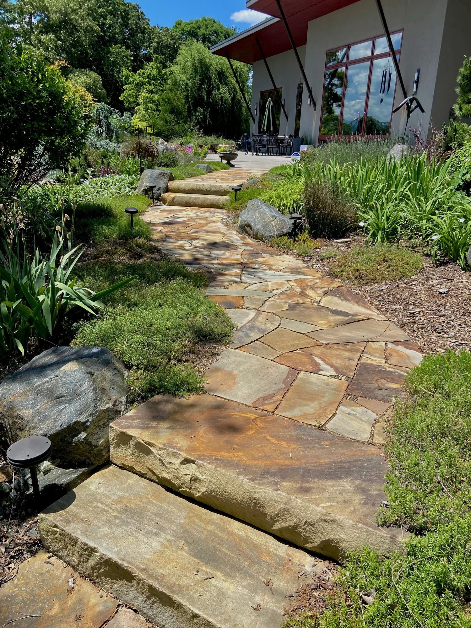 Custom Stone & Stonework Pathways in Charlotte, NC | Hammerhead ...