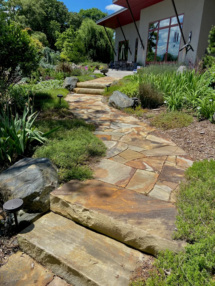 Custom Stone & Stonework Pathways in Charlotte, NC | Hammerhead ...