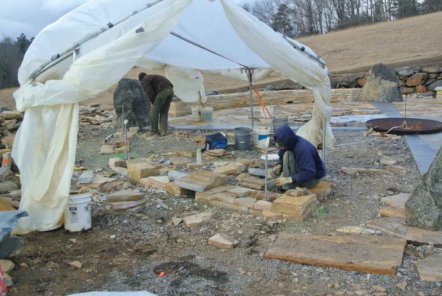 Sacred Circle Fire Ring