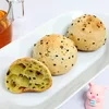 Korean Sesame Mochi Bread Recipe by Herman Huang — modern asian baking