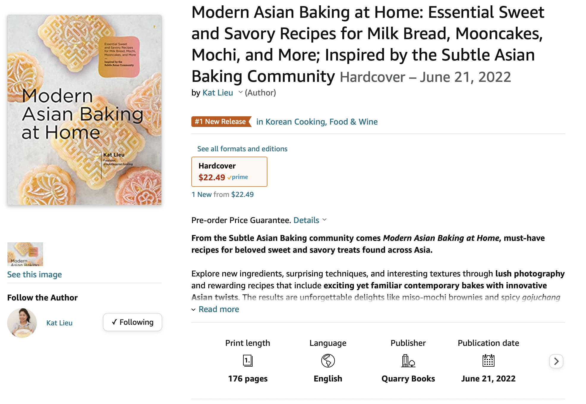 Pre-Order Modern Asian Baking at Home — modern asian baking