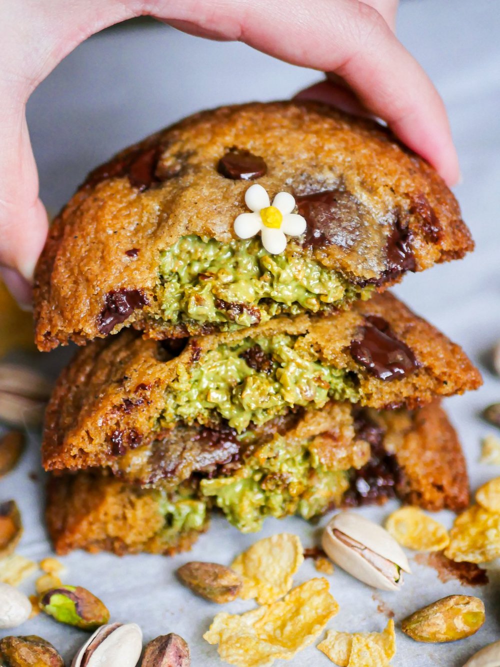 I can't stop making these viral Dubai chocolate chip cookies — modern ...