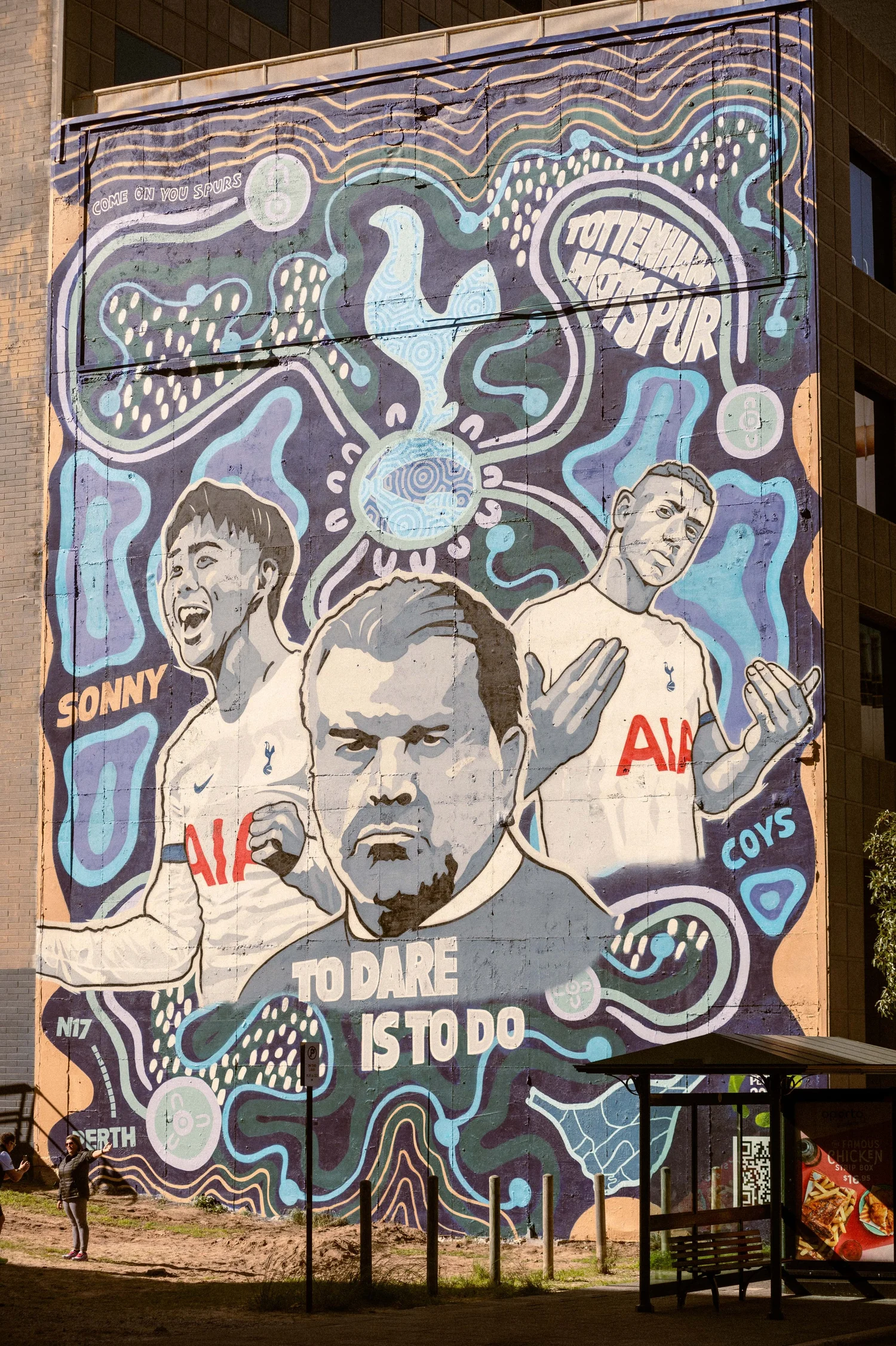 Spurs Mural Perth — Blank Walls