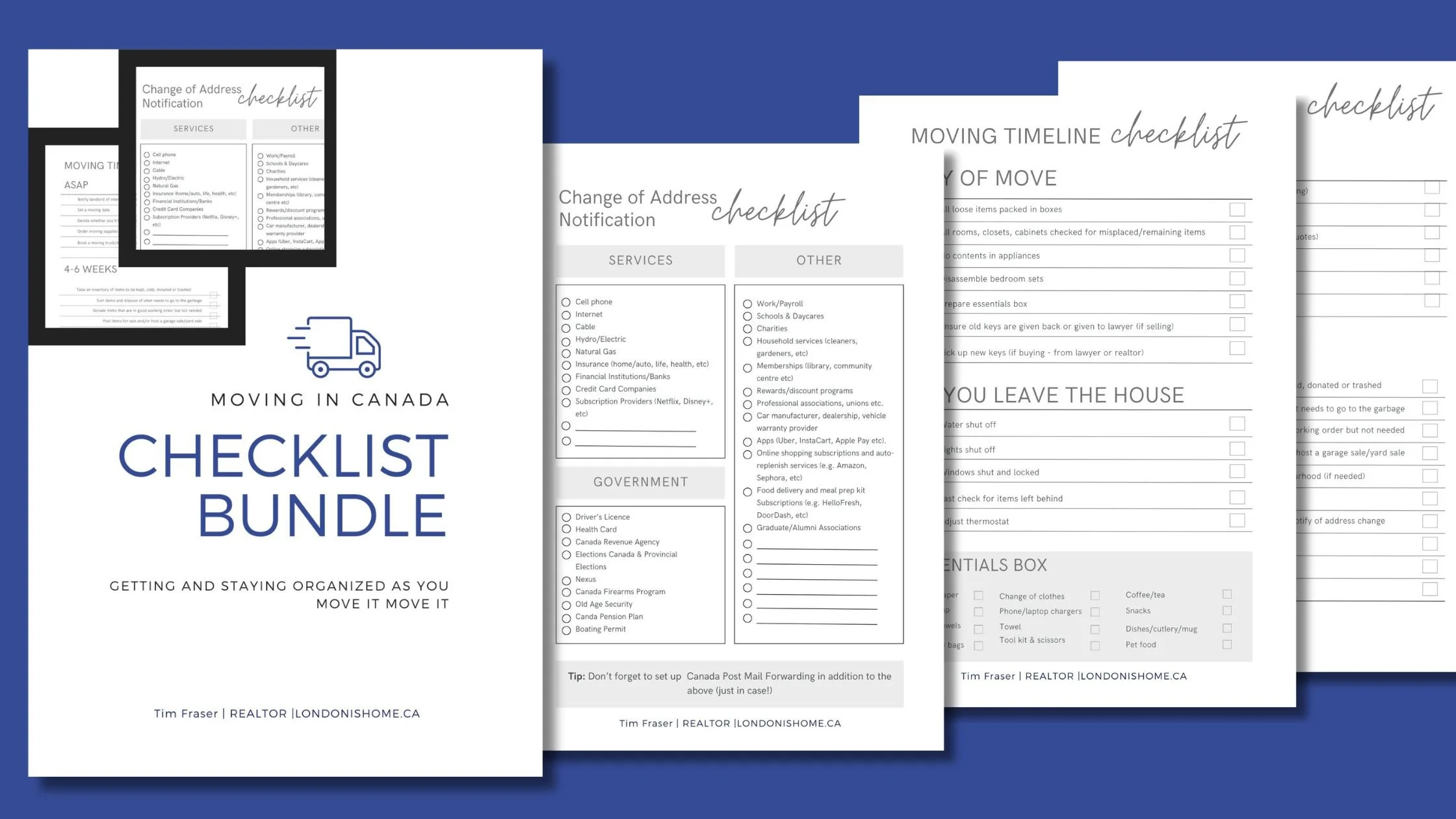 Moving Checklists | Printable Moving PDFs — LondonIsHome.ca