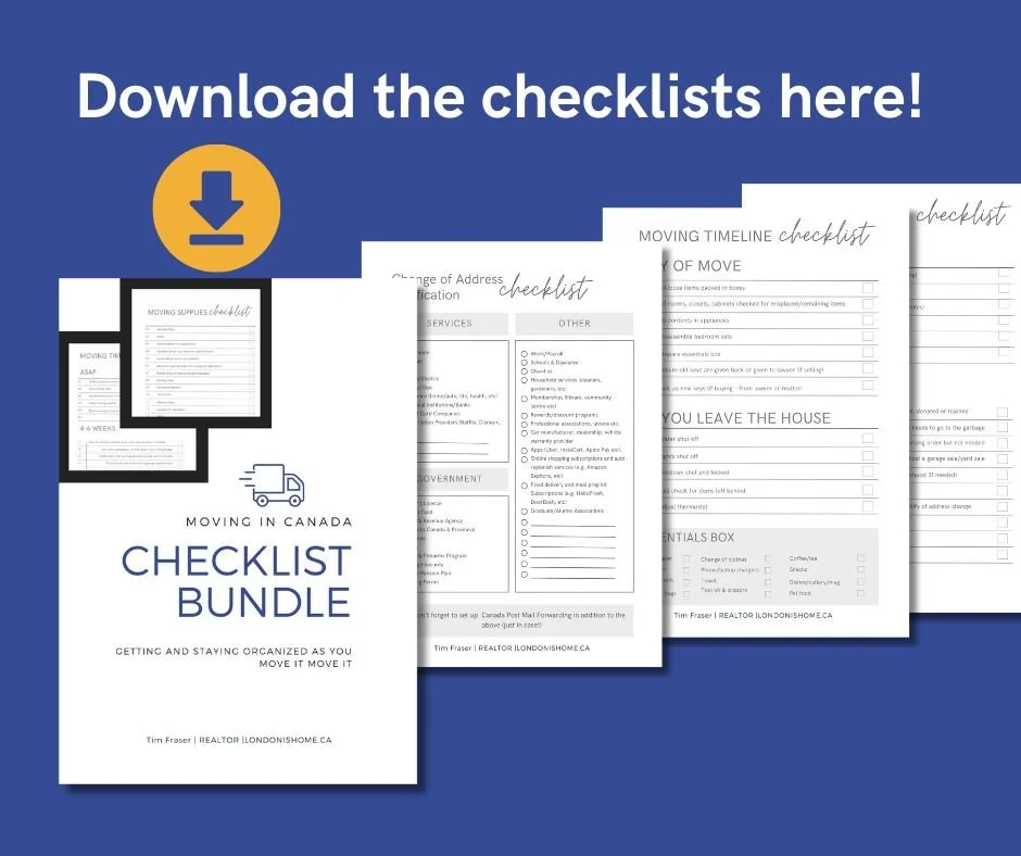 Moving Checklists | Printable Moving PDFs — LondonIsHome.ca