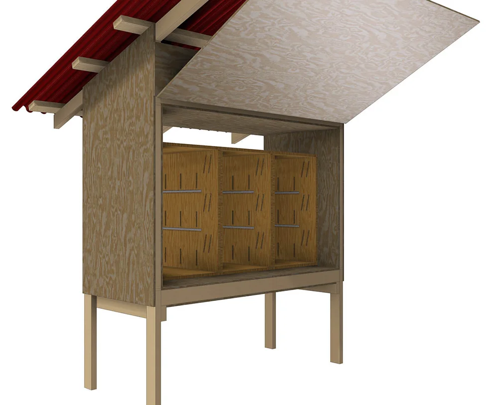 My First Bee House — My Slovenian Hive