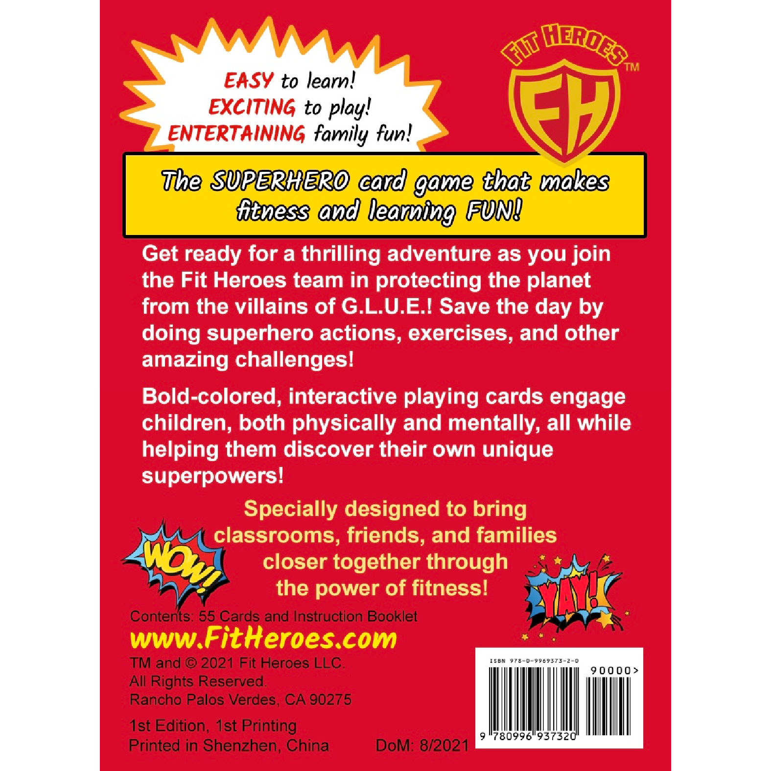 Fit Heroes: A Fitness Adventure Game for Kids (Autographed by the ...