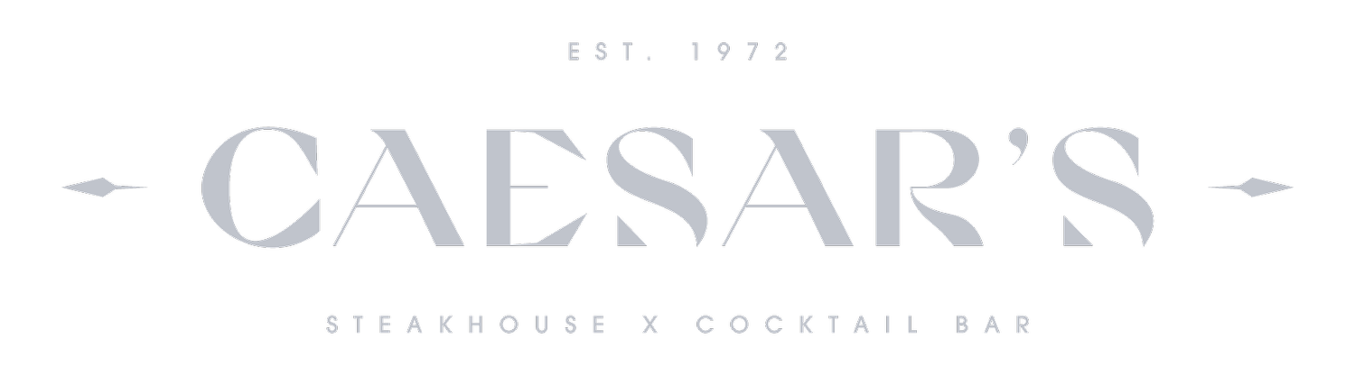 Menu — Caesar's Steakhouse + Cocktail Bar
