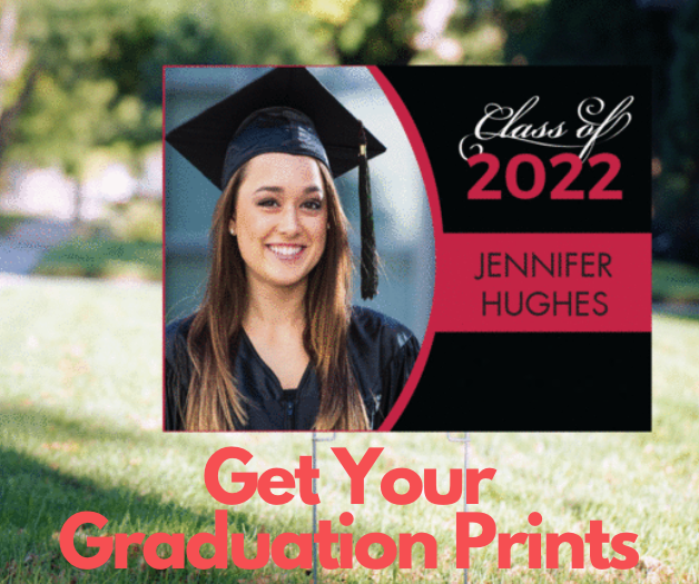 Graduation Invitations 2022 Red