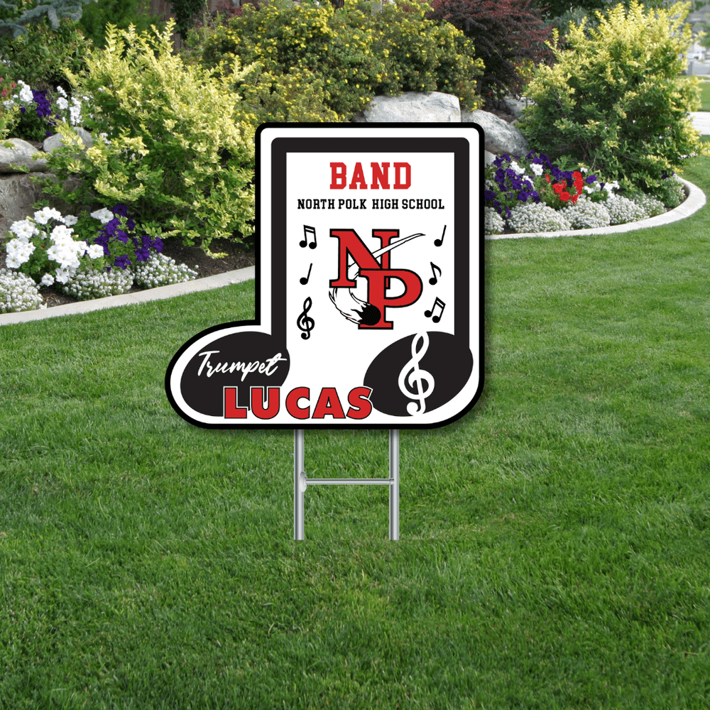 High School Football Yard Signs