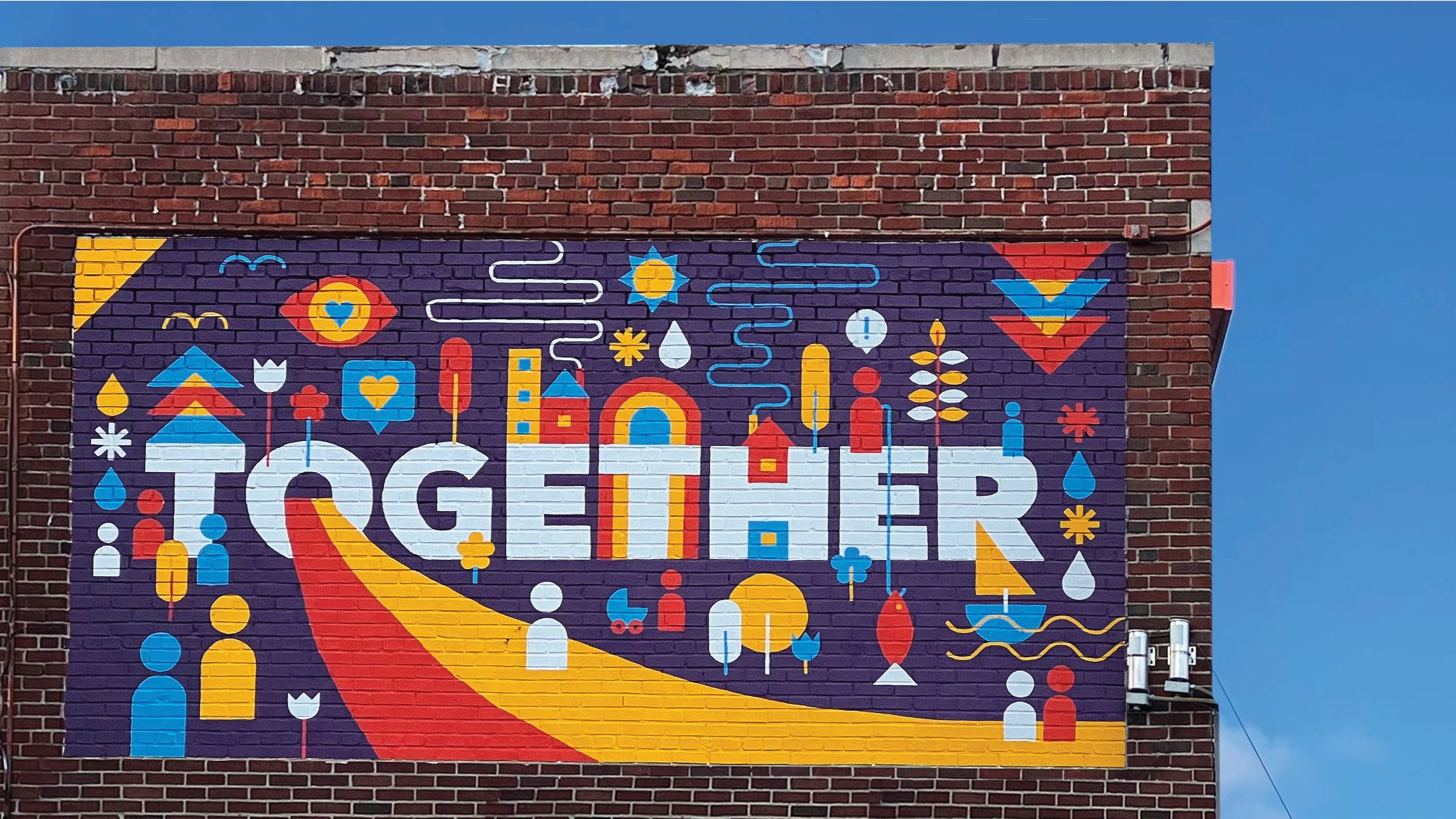Together Mural — Limbic Studio