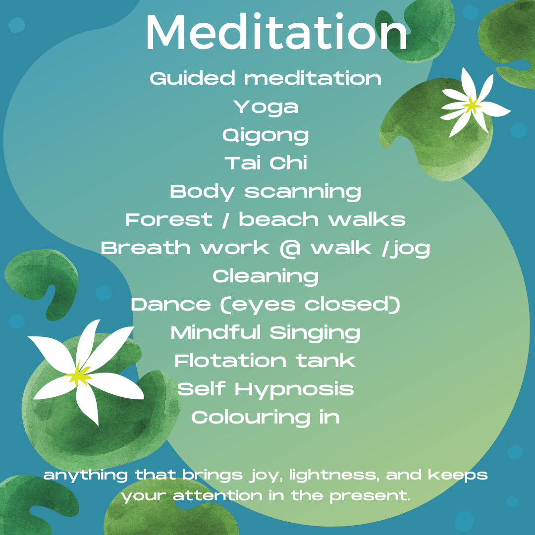 Benefits Of Meditation Infographic
