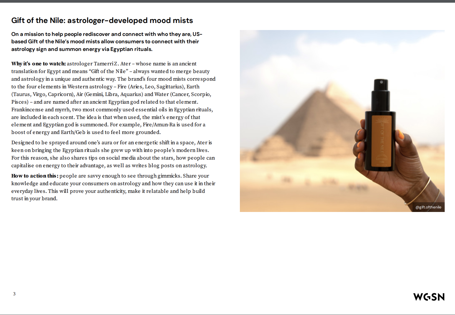 Our Story — GIFT OF THE NILE