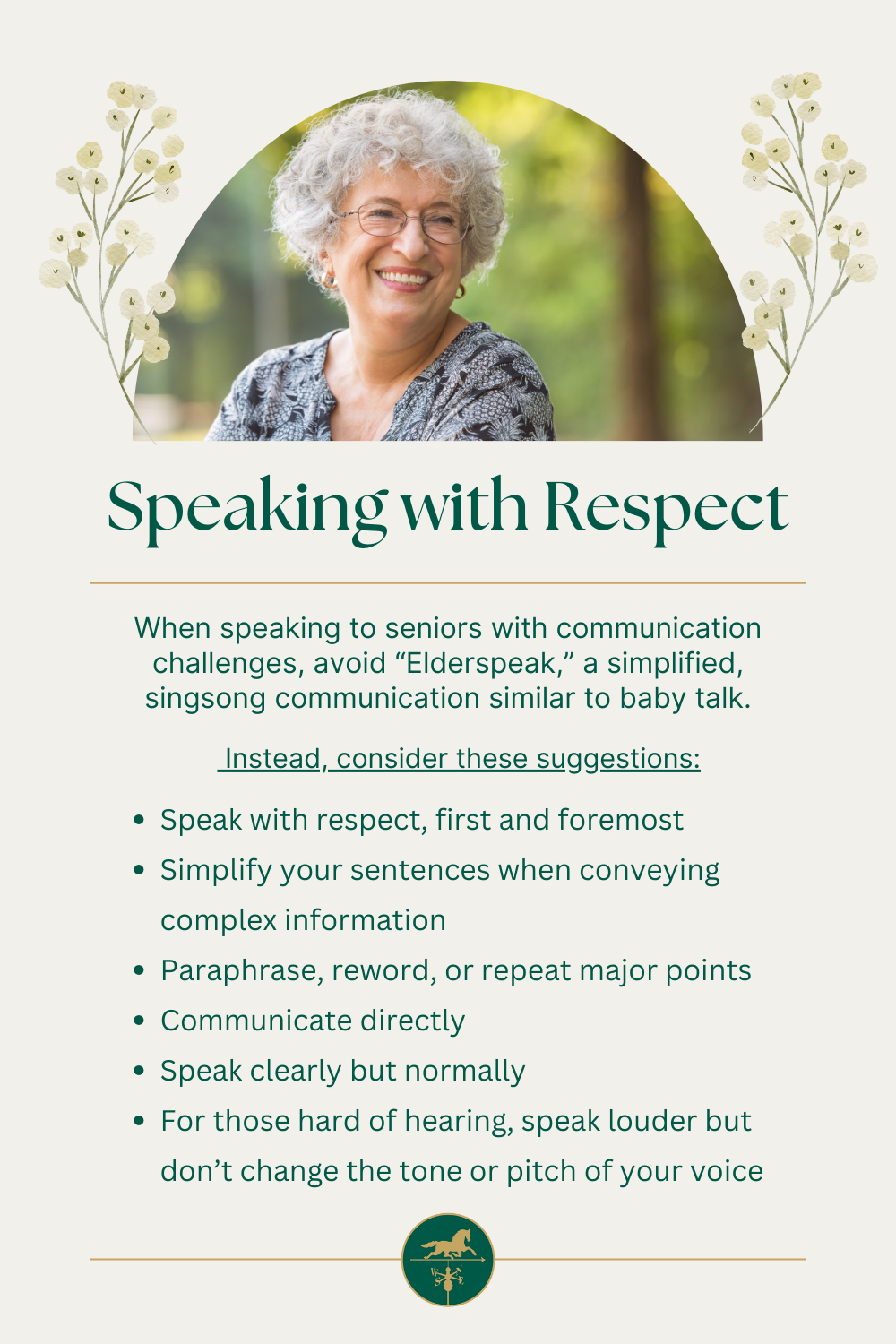 Elderspeak — Canterfield Senior Living