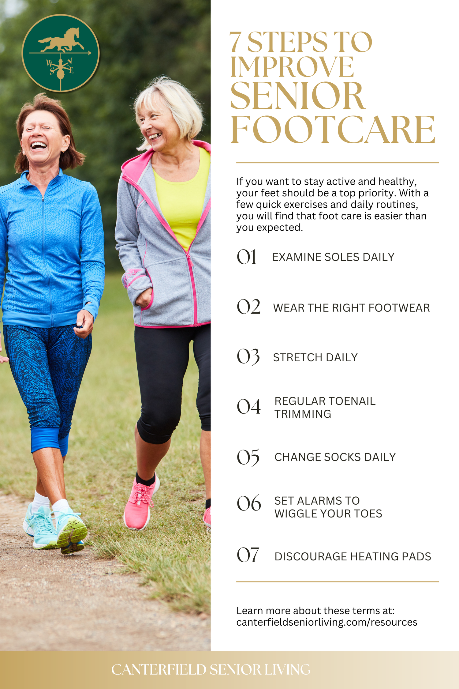 7 Steps to Improve Senior Foot Care — Canterfield Senior Living
