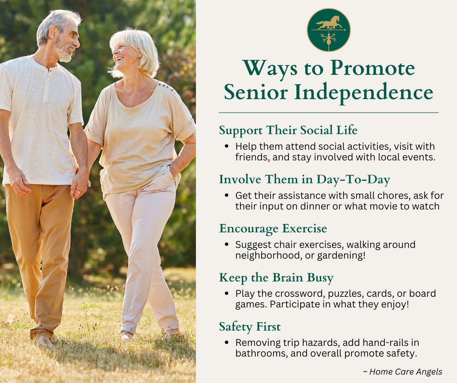 Senior Independence Month — Canterfield Senior Living