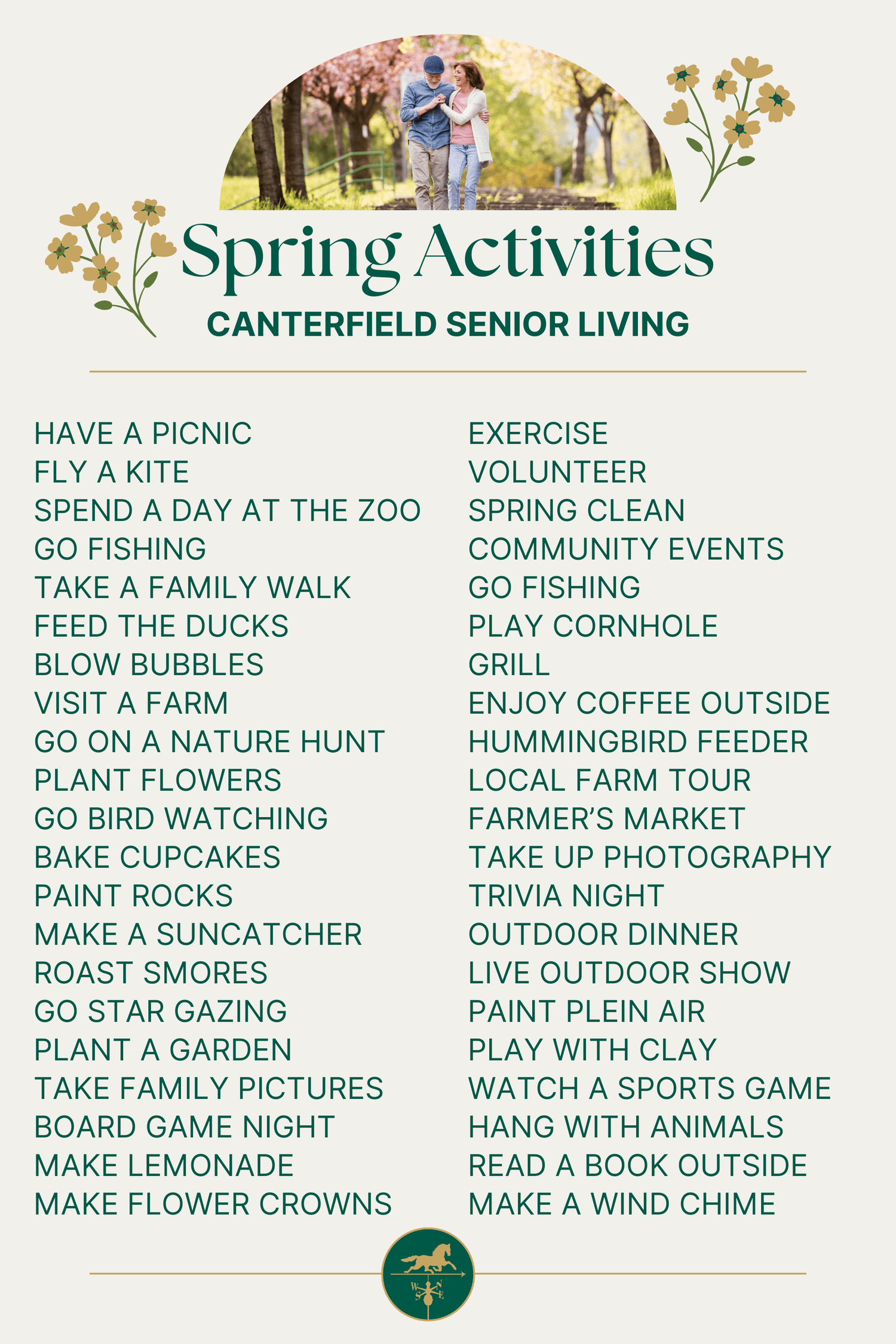 Spring Activities — Canterfield Senior Living