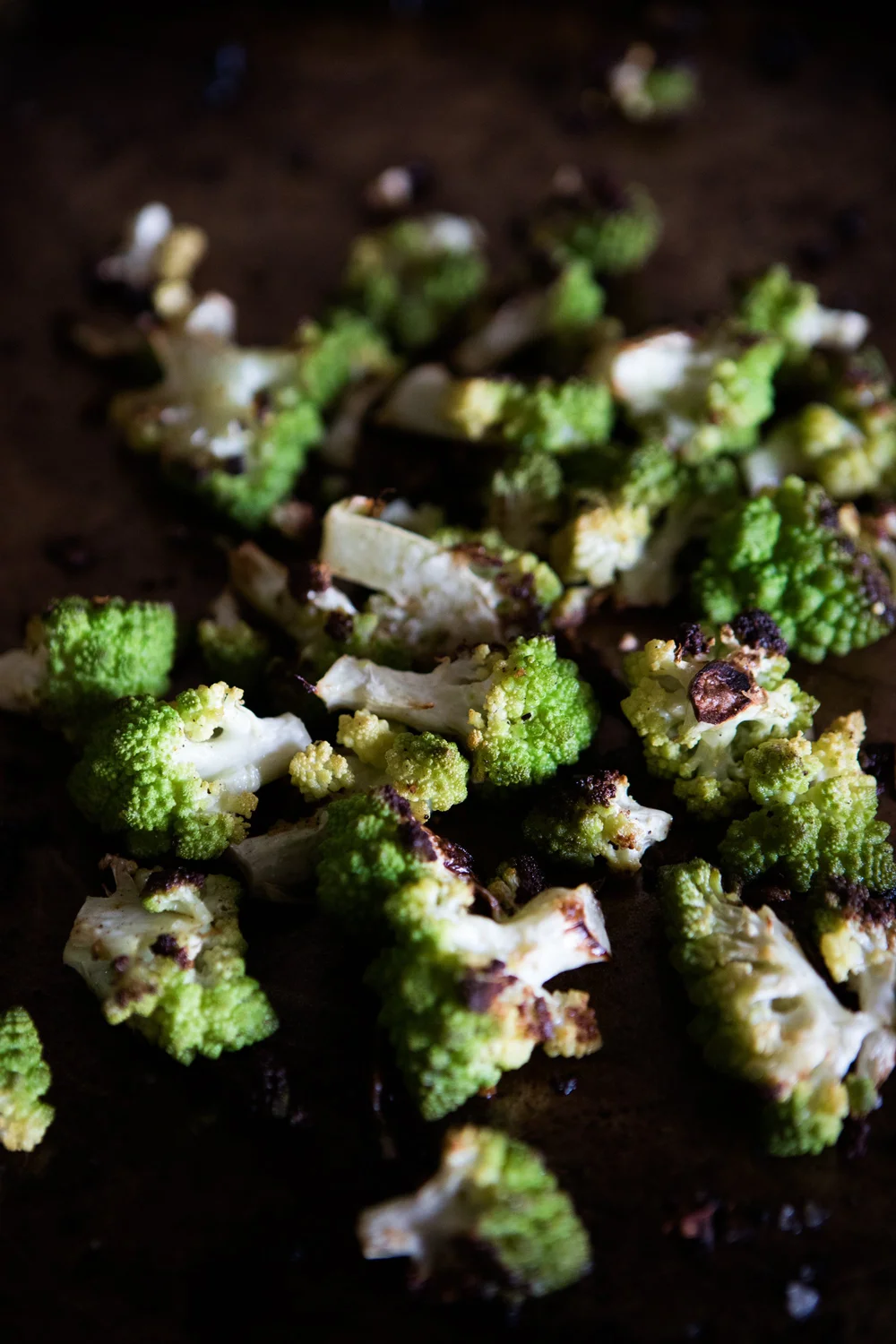 Roasted Romanesco with Preserved Lemon and Hazelnuts — Amalgam Kitchen