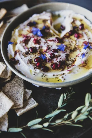 Holiday Coconut Labne (Labneh) Dip — Amalgam Kitchen