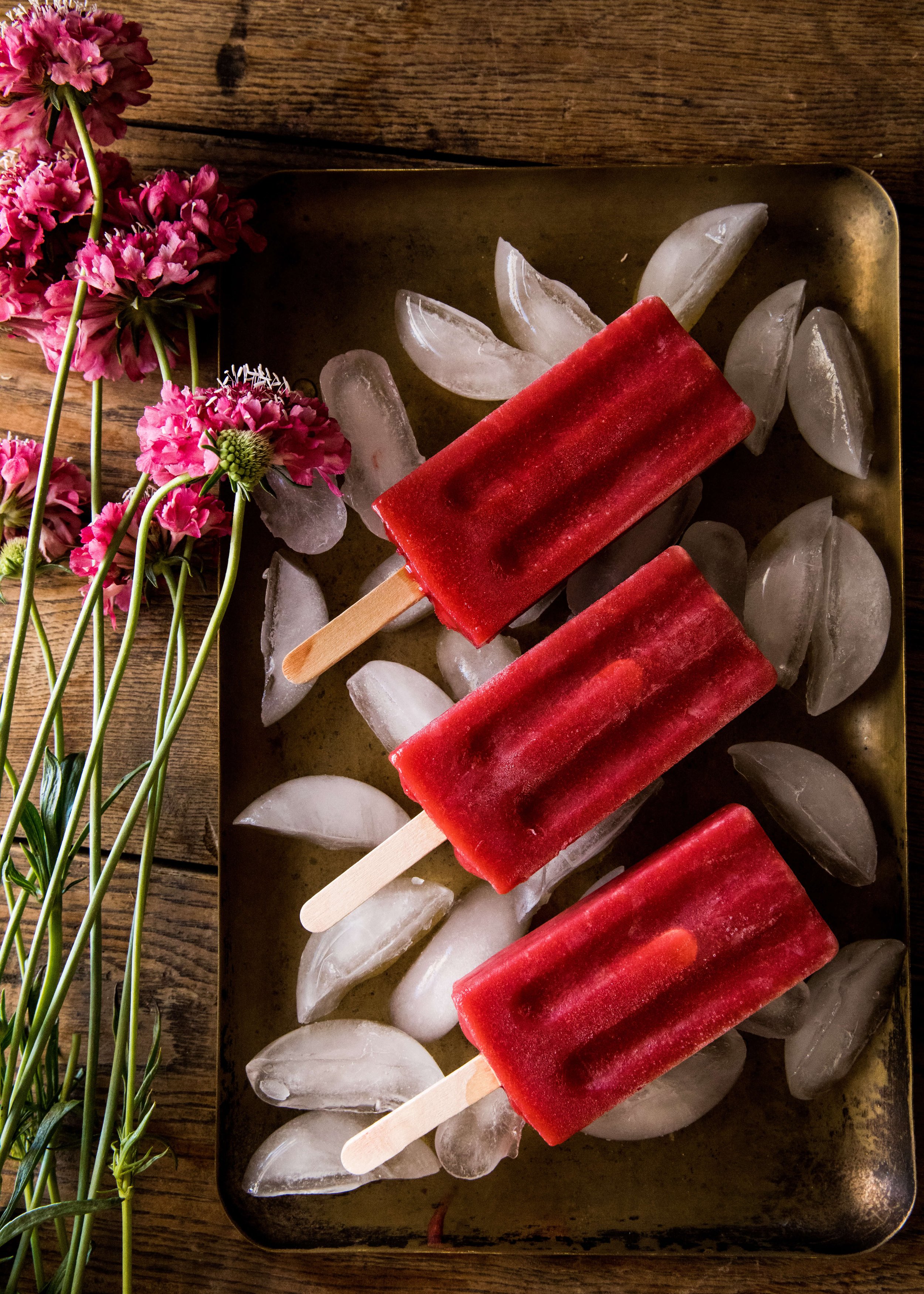 Strawberry Yuzu Popsicles — Amalgam Kitchen