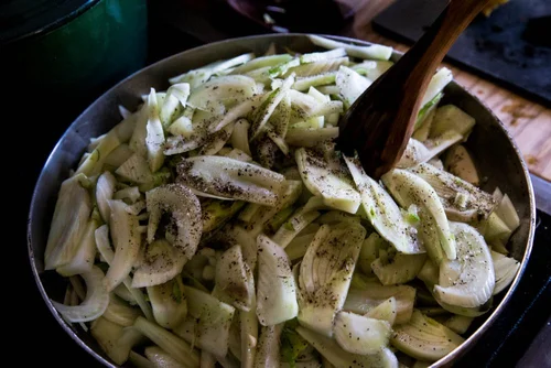 Creamy Goat Cheese Fennel Gratin — Amalgam Kitchen