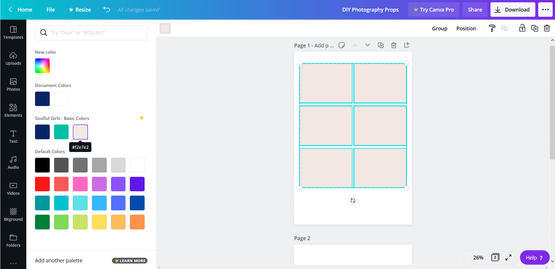 How To DIY Your Photo Props With Canva App — Soulful Girls Studio