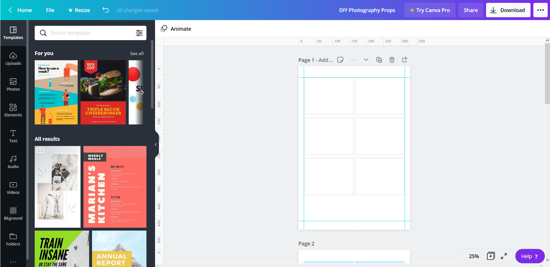 How To DIY Your Photo Props With Canva App — Soulful Girls Studio