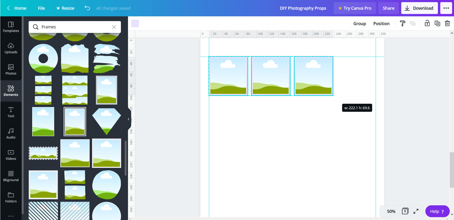 How To DIY Your Photo Props With Canva App — Soulful Girls Studio