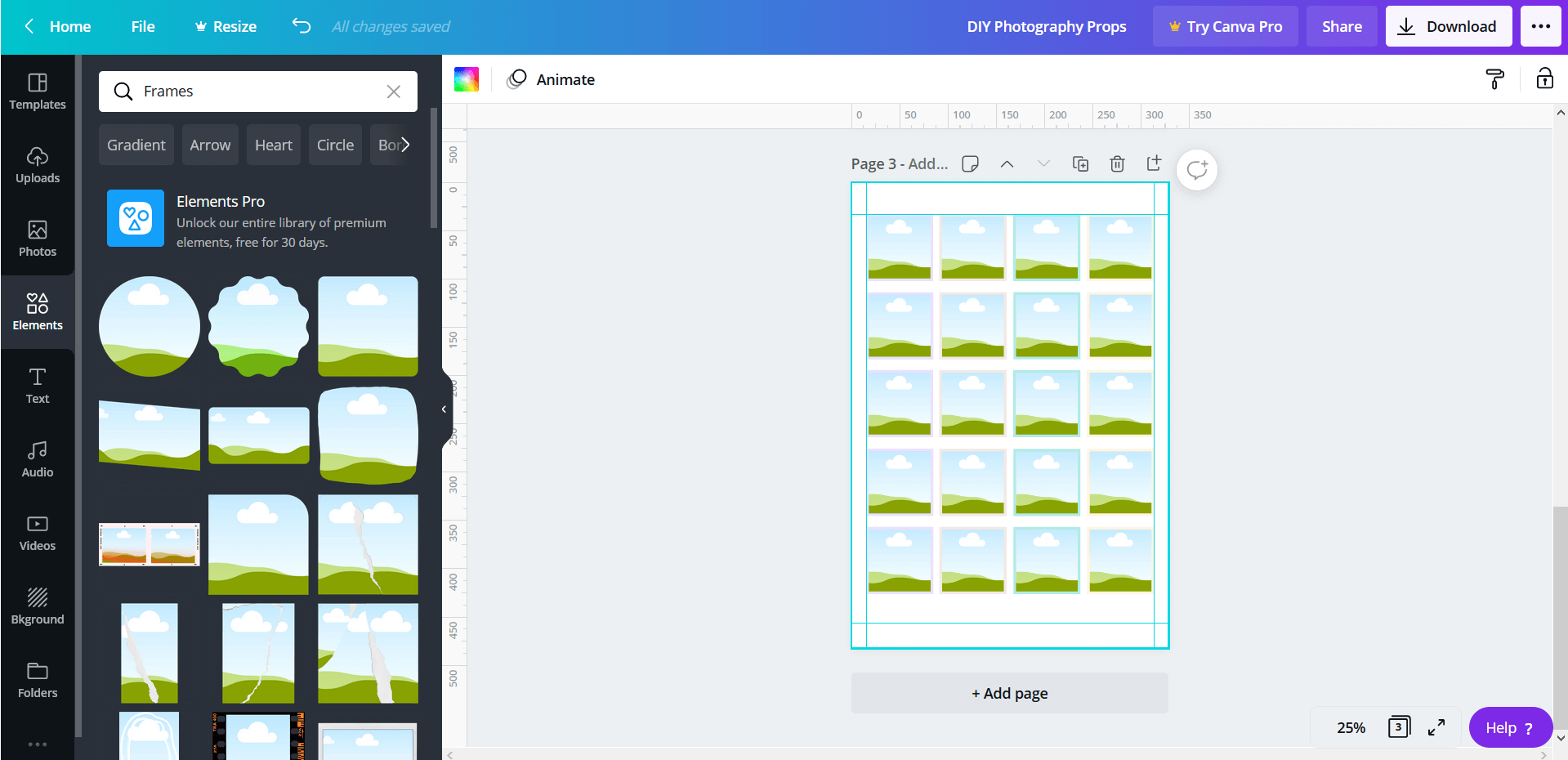 How To DIY Your Photo Props With Canva App — Soulful Girls Studio