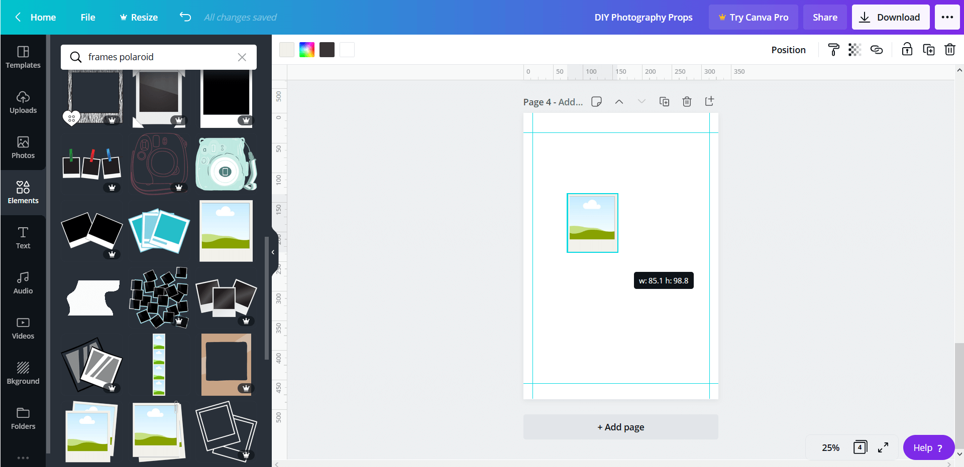How To DIY Your Photo Props With Canva App — Soulful Girls Studio