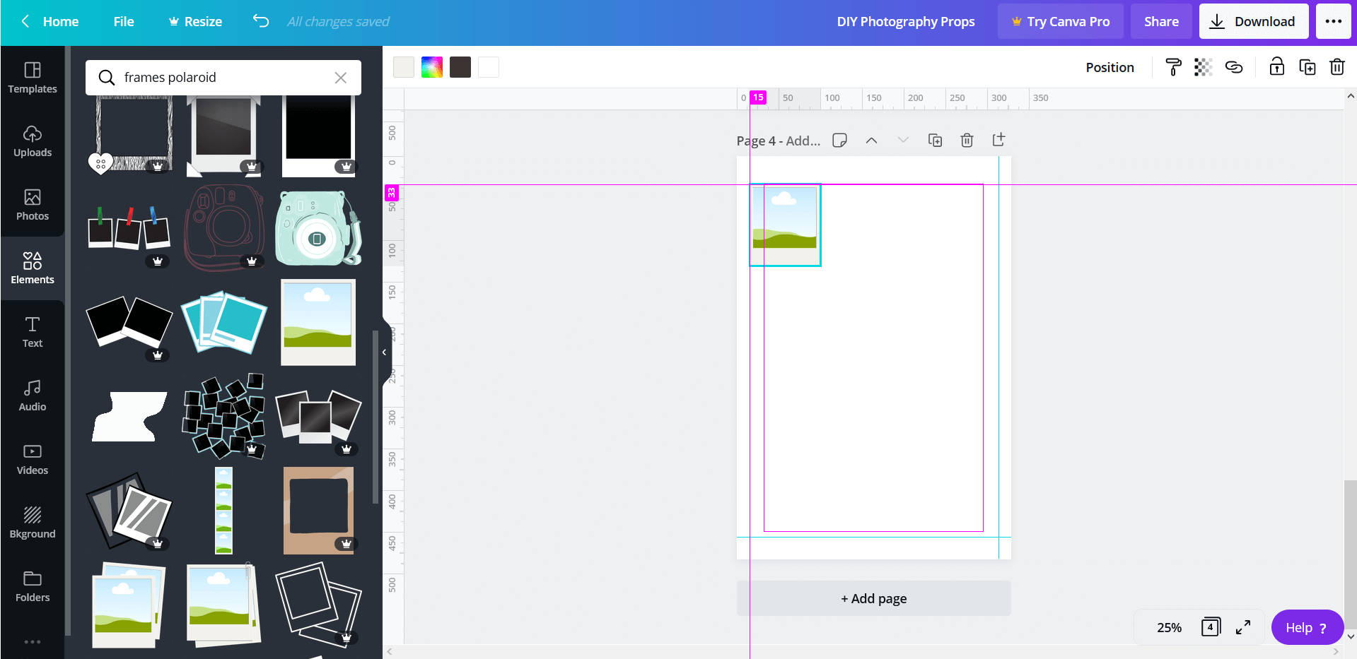 How To DIY Your Photo Props With Canva App — Soulful Girls Studio