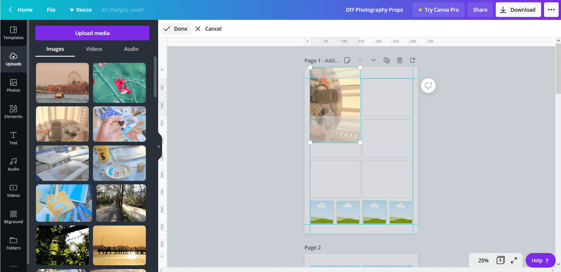 How To DIY Your Photo Props With Canva App — Soulful Girls Studio