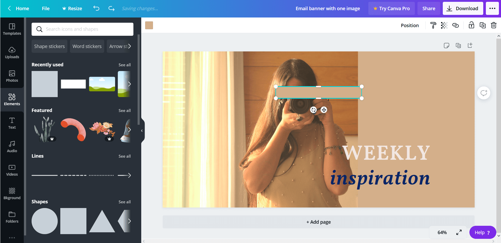 How To Design An Email Banner In Canva For Your Small Business ...