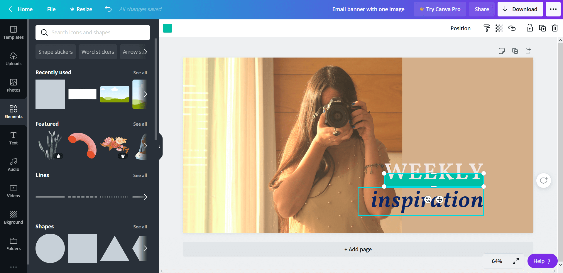 How To Design An Email Banner In Canva For Your Small Business ...