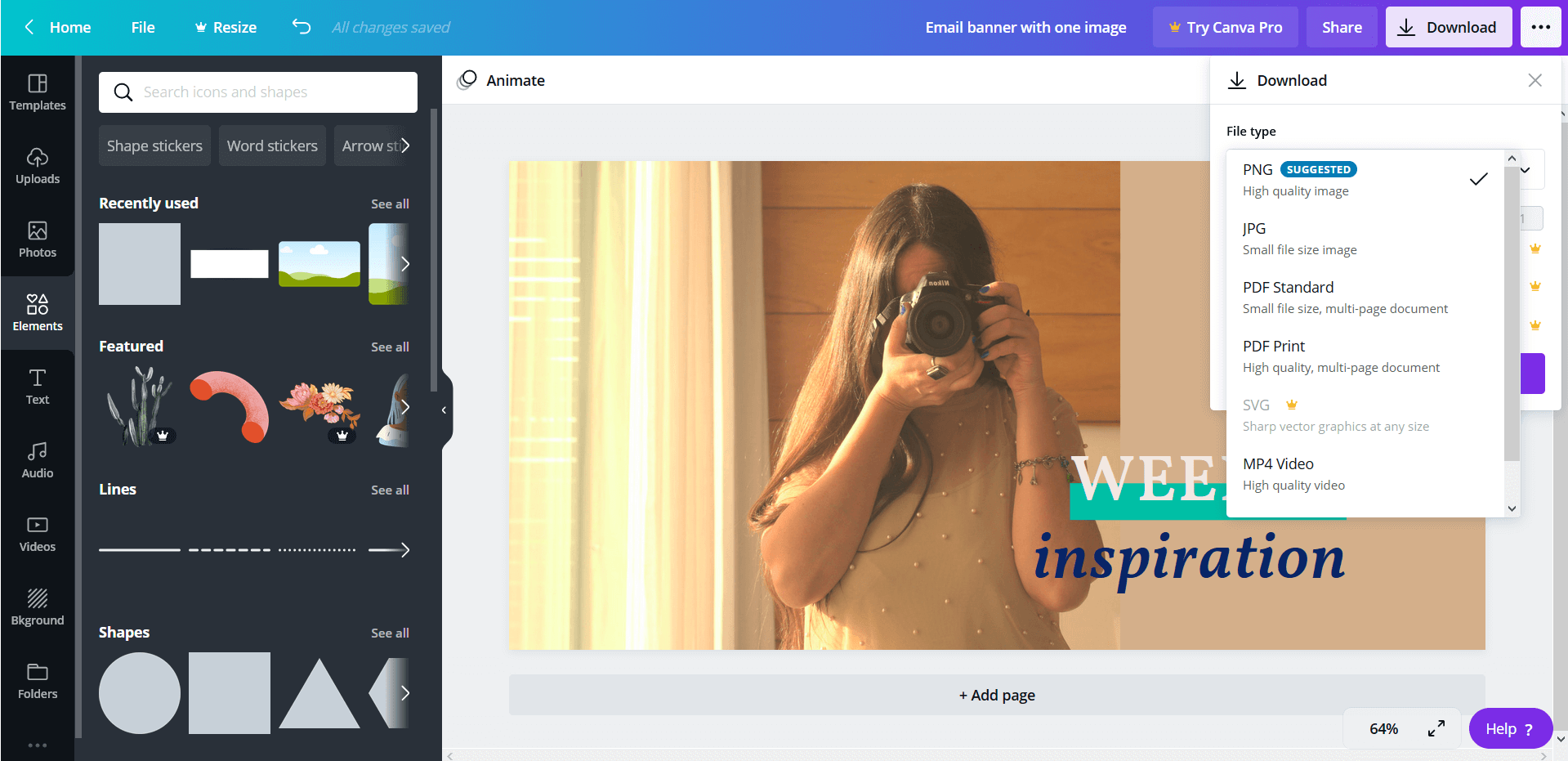 How To Design An Email Banner In Canva For Your Small Business ...