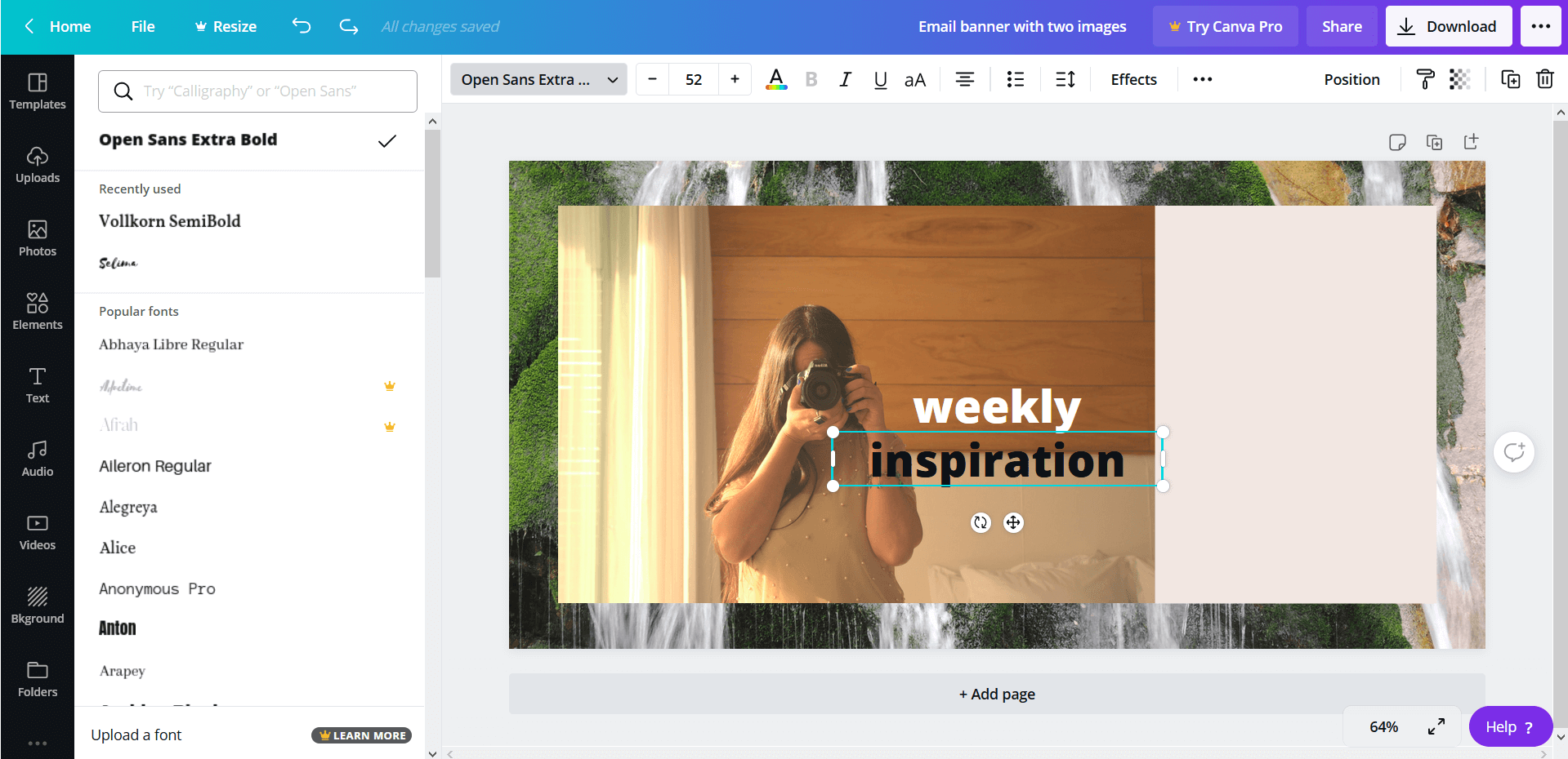 How To Design An Email Banner In Canva For Your Small Business ...